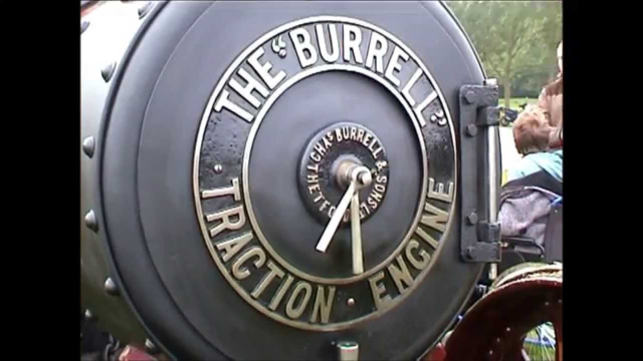 Burrell Traction Engine AT Patrick Edwards Ltd - YouTube