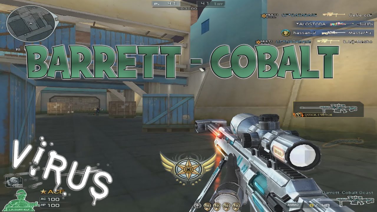 CF | Barrett - Cobalt Beast | Gameplay - YouTube