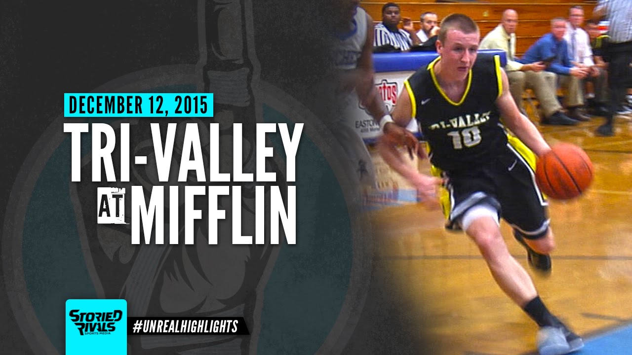 HS Basketball | Tri-Valley at Mifflin [12/12/15] - YouTube