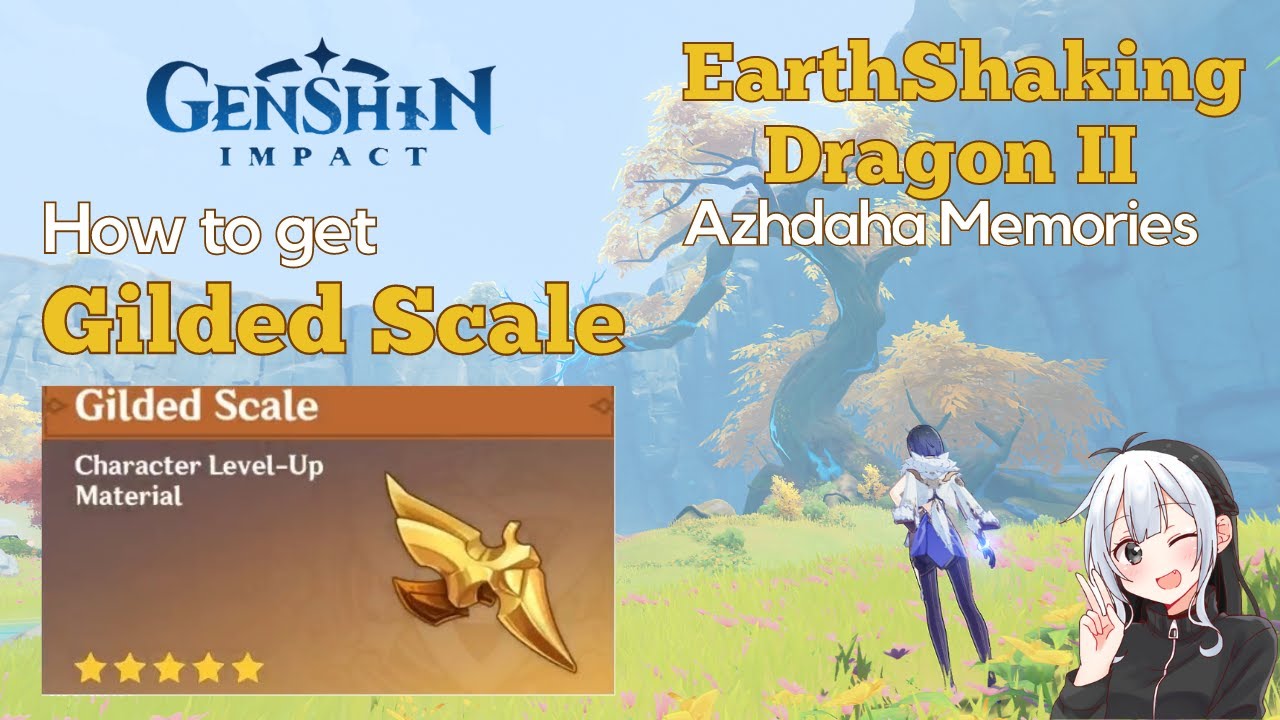 How to get Gilded Scale | Genshin Impact Gameplay - YouTube