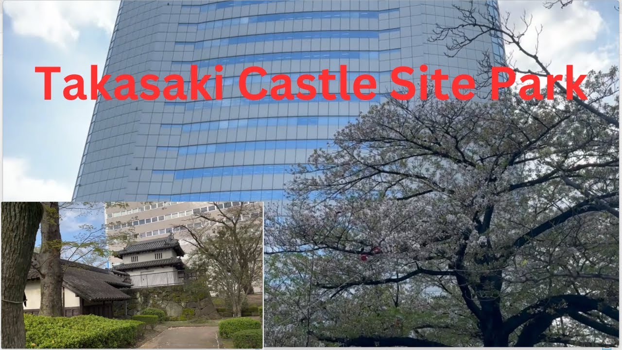 Takasaki Castle Site Park | 2024 | 4K Video - YouTube