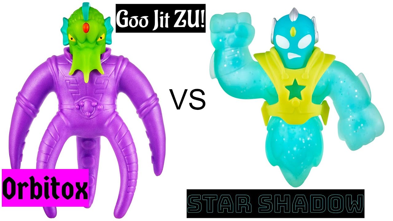 Goo Jit Zu : Star Shadow & Orbitox! (Dual Toy Review) - YouTube