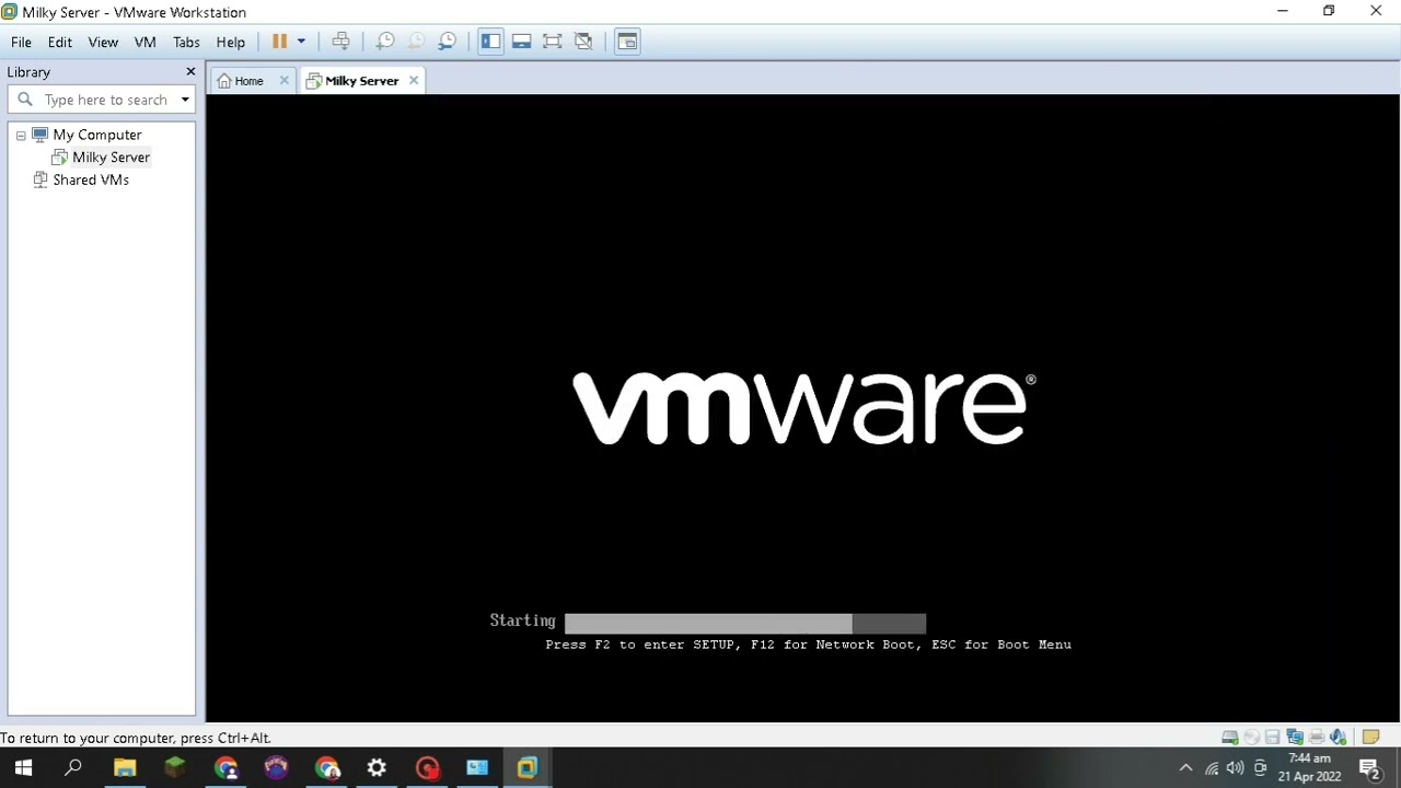 Configuring VmWare and windows server 2008 R2 - YouTube