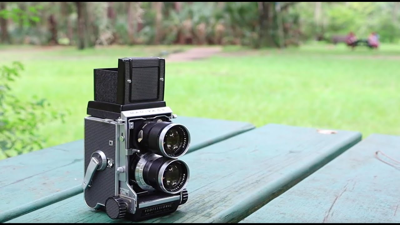 How to load a 120 film Medium Format Camera (Mamiya C3) - YouTube
