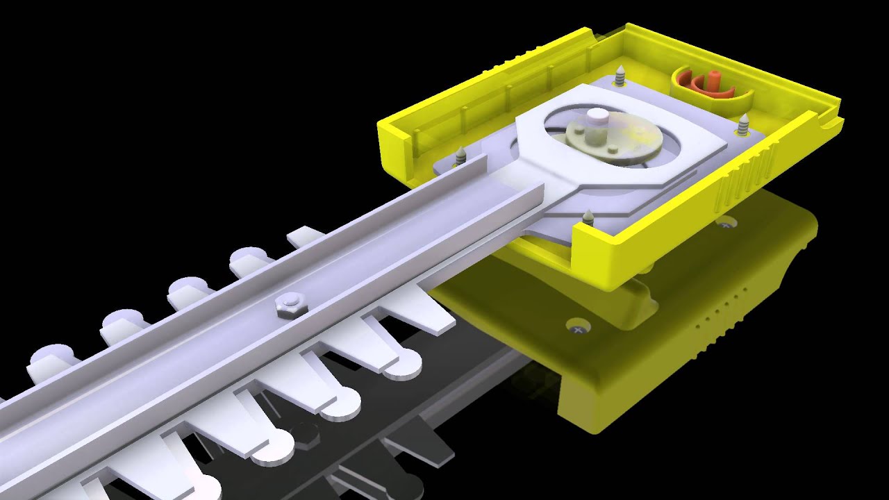 Hedgetrimmer Blade Animation - YouTube