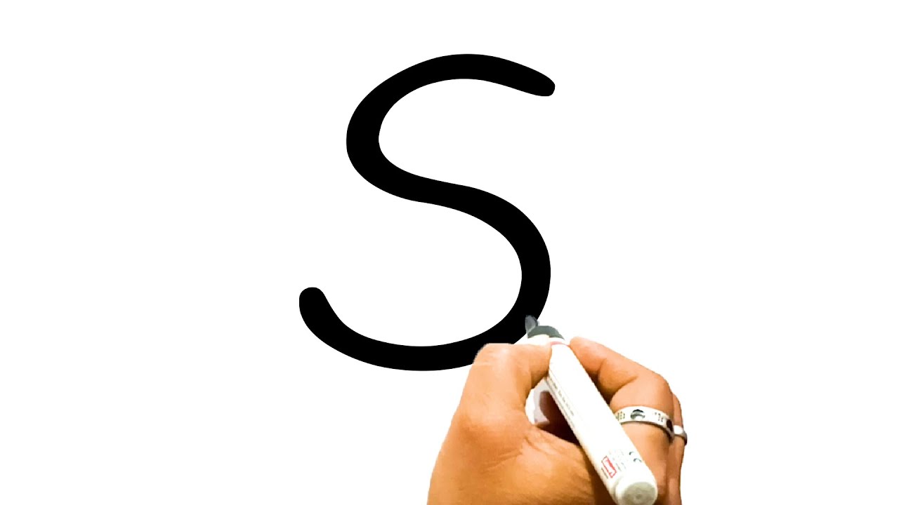 How To Draw Bird With S | Drawing Tutorial | By Kailash Prajapati ...