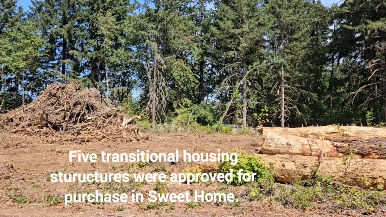 Sweet Home to build transitional housing site for families - YouTube