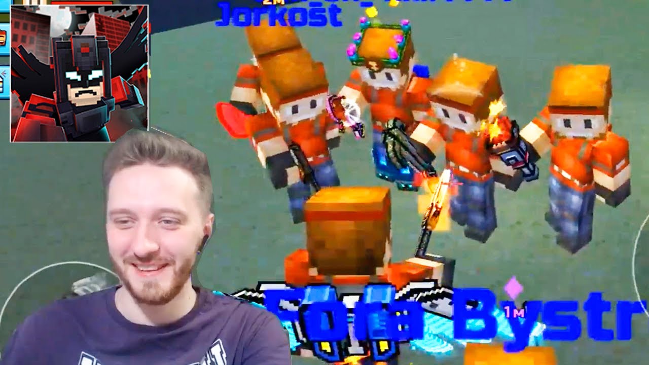 Pixel Gun 3D - 11 Noob Skin TEAM in Battle Royale - YouTube