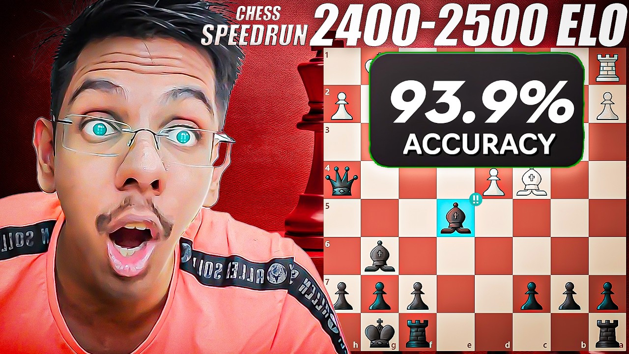 I crushed a Chess Master with 93.9% Accuracy | Chess Rating Climb 2400 ...