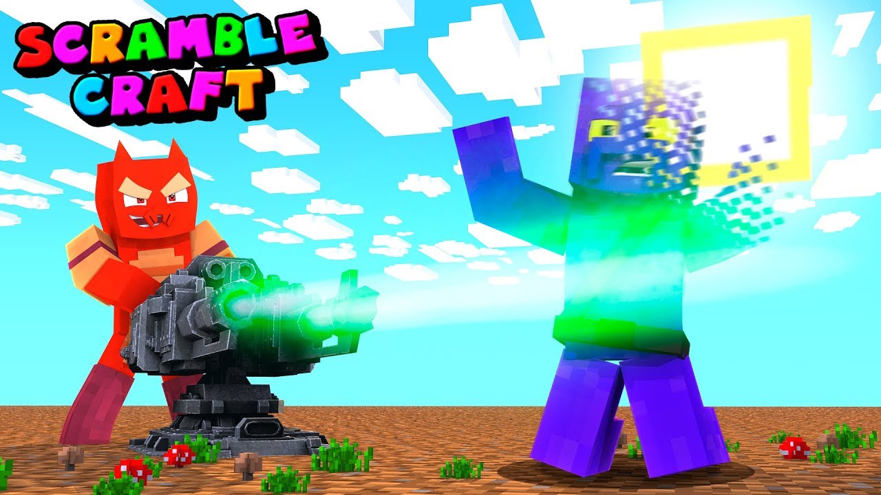 Minecraft - ANNIHILATING KRAKEN KIDS BASE! (Scramble Craft) - YouTube