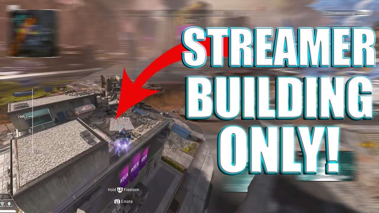 I Landed Streamer Building ALL DAY! (Apex Legends) - YouTube