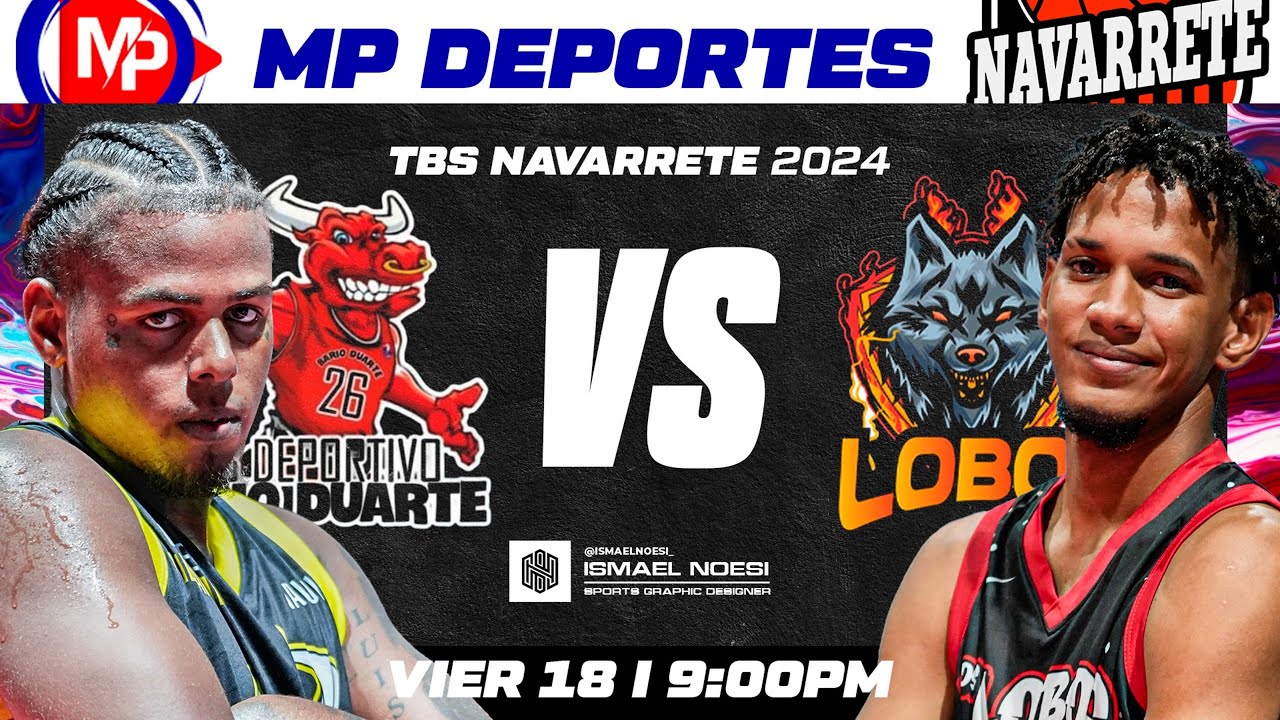 BARRIO DUARTE VS LOBOS DE MEJIA / BALONCESTO SUPERIOR DE NAVARRETE 2024 ...