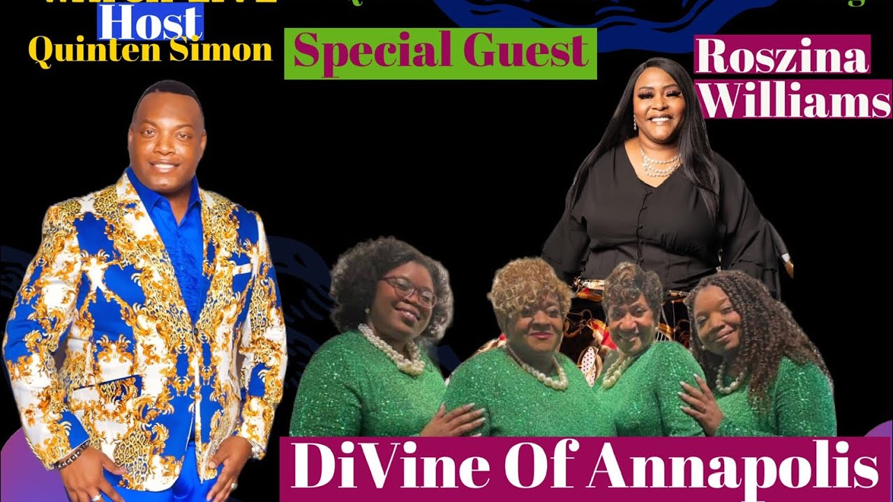 🎬🌟Quinten Simon Talk Show Broadcast💫Special Guest: DiVine of Annapolis ...