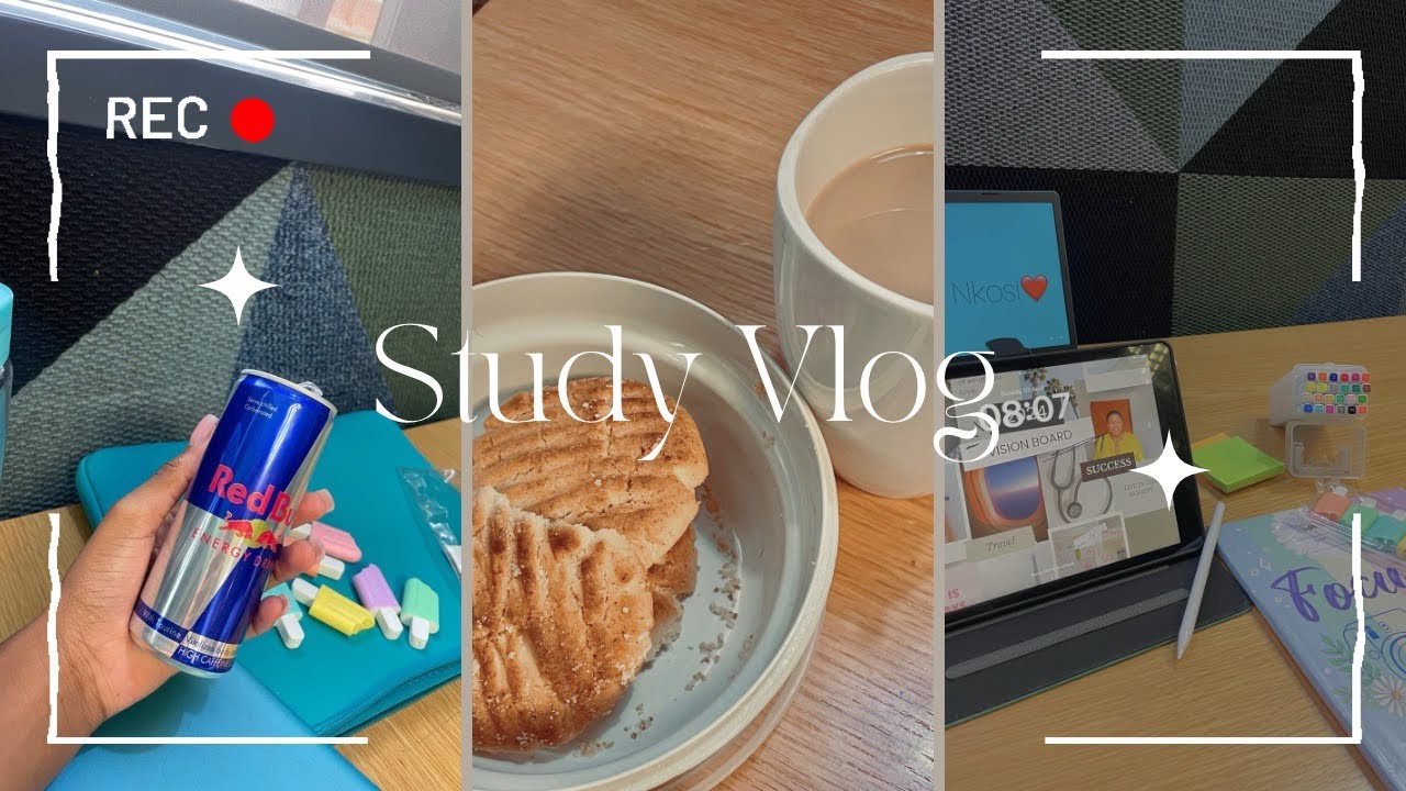 STUDY VLOG:Realistic study vlog as a med student at the university of ...