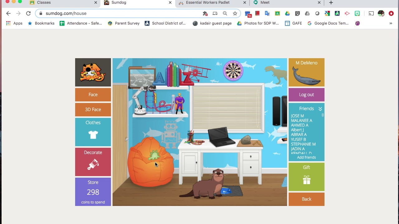 Sumdog: Adding Friends and Using the Store - YouTube