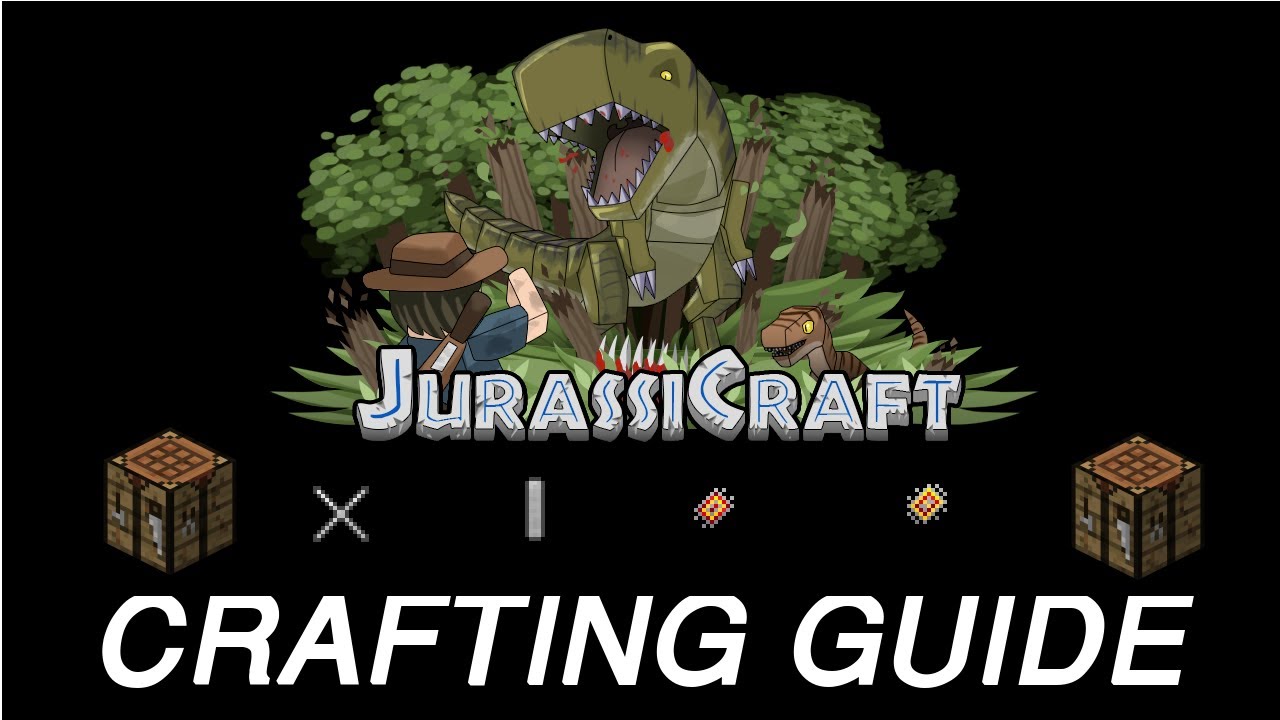 JurassiCraft 2.0 Crafting Guide: How to craft Iron Blades, Iron Rod ...