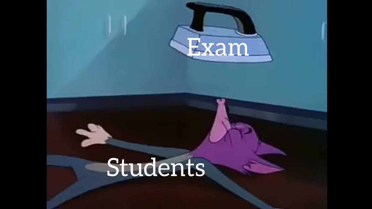 Students vs Exam Tom and Jerry memes - YouTube