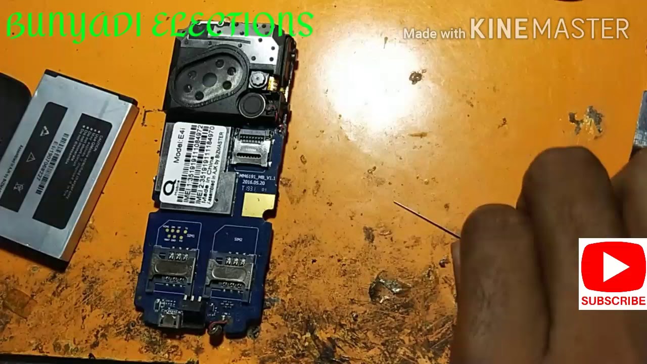 Q Mobile E4 Charging Not Save - YouTube