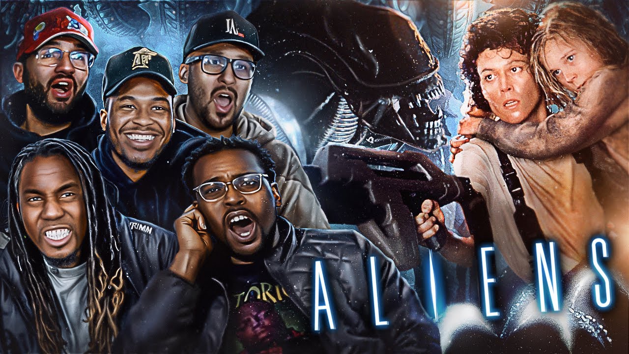 Aliens "FIRST TIME WATCHING!!" | Group Reaction | Movie Review - YouTube