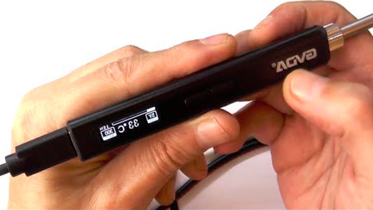 Паяльник GVDA GD300 Обзор - YouTube