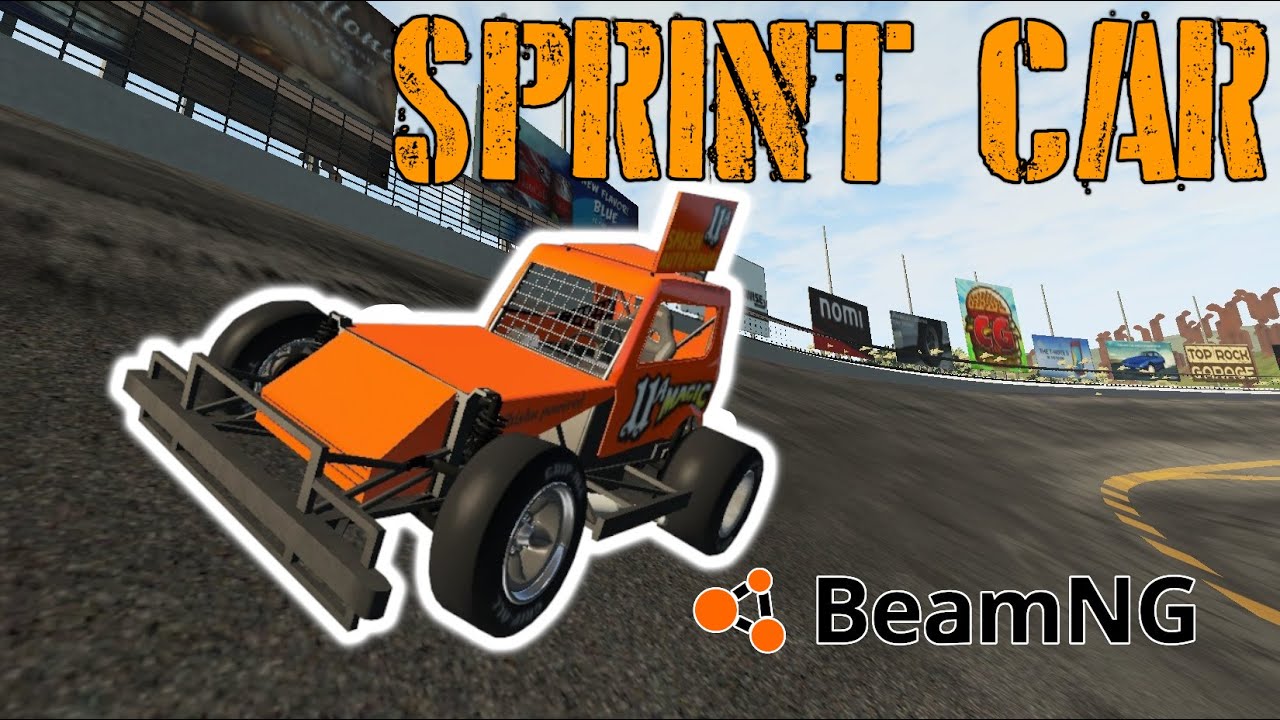 How to Turn the Ministock into a Sprint Car in BeamNG.Drive - YouTube