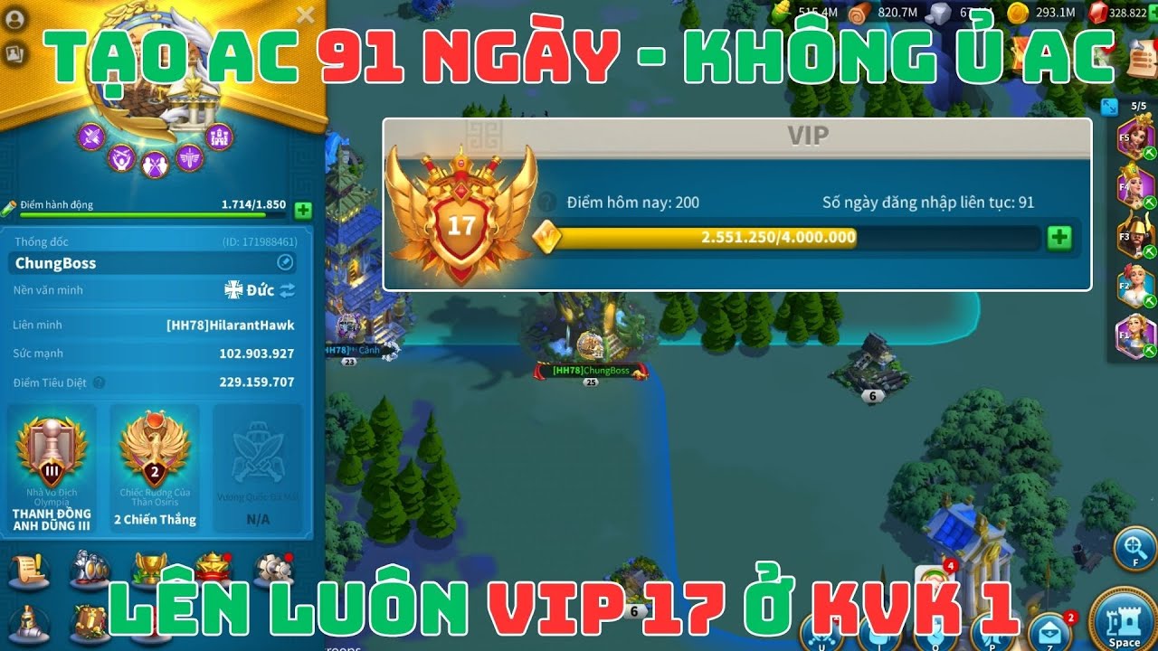 ROK Việt Nam Có Thêm BOSS Ở Kingdoms Mới | Rise of Kingdoms - YouTube