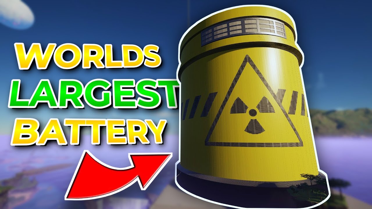 The Worlds Biggest Battery in Satisfactory - YouTube
