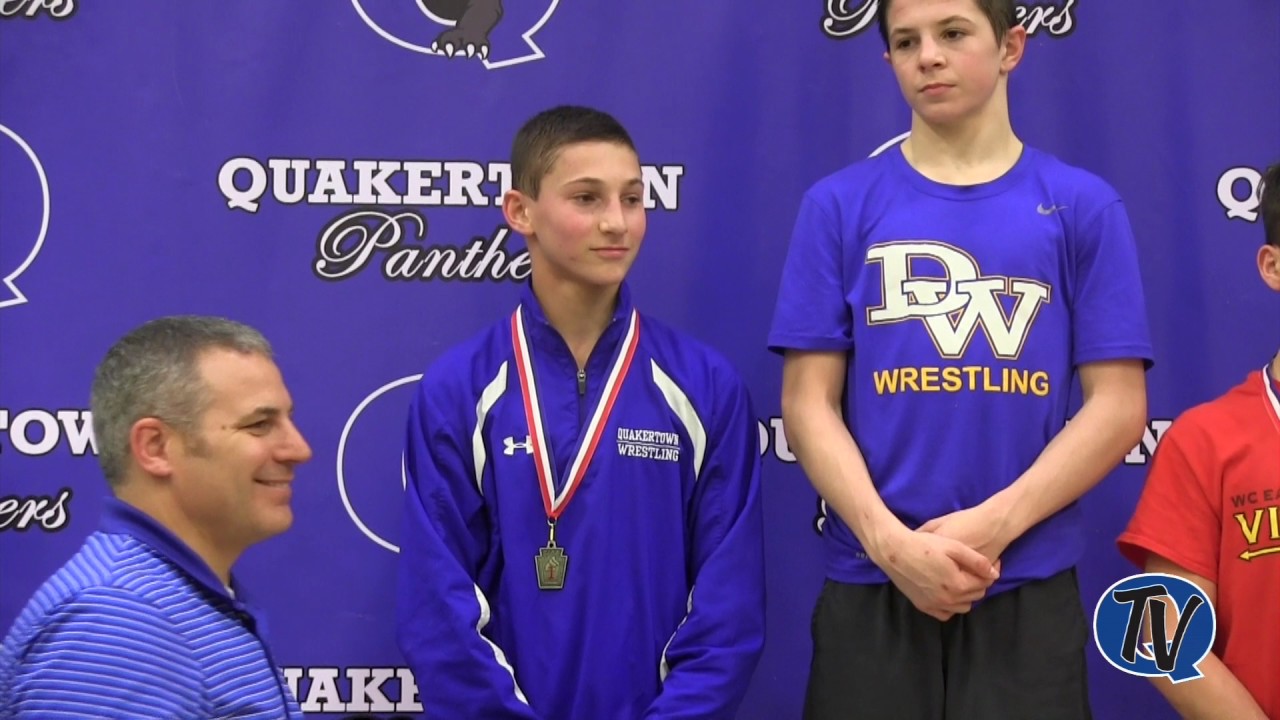 QCHS District Wrestling and Coach of the Year - YouTube