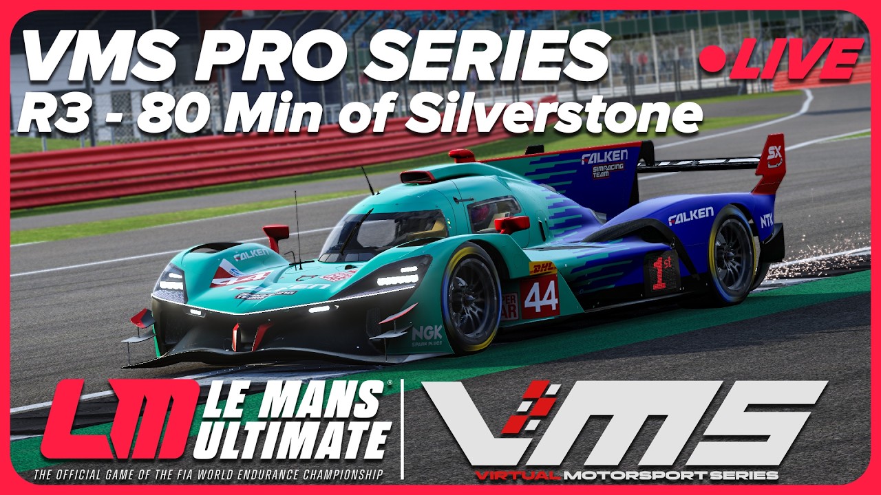 Le Mans Ultimate VMS Pro Series Season 4 - Race 3 at Silverstone - YouTube