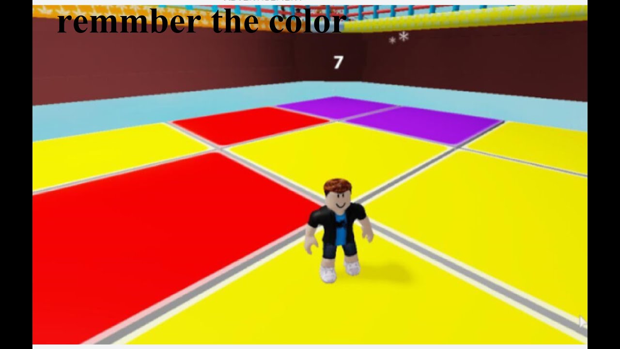 Roblox remember the color - YouTube