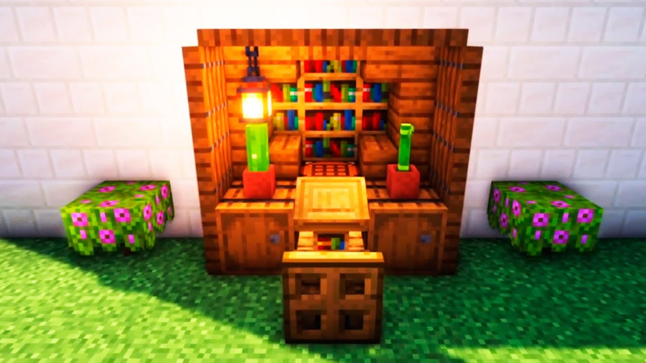 Simple Workspace in Minecraft! - YouTube