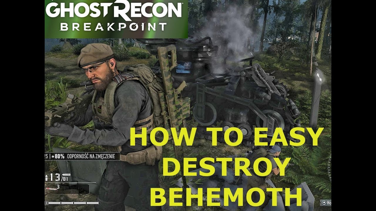 How to Kill Behemoth. Ghost Recon Breakpoint - YouTube