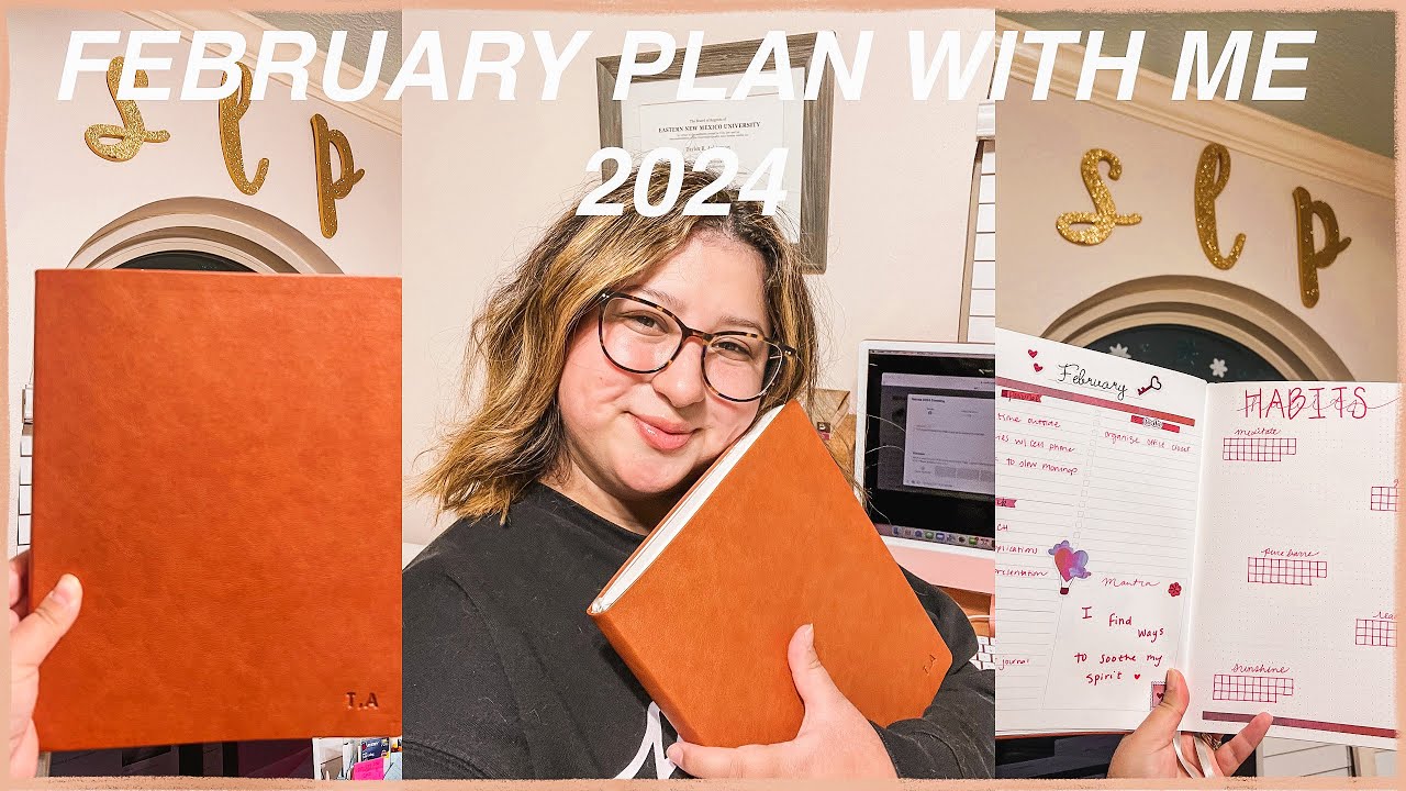 FEBRUARY 2024 PLAN WITH ME | Erin Condren Focused Planner - YouTube