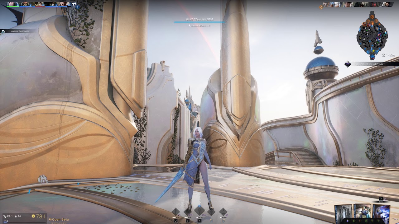 Paragon characters animation - Aurora - YouTube