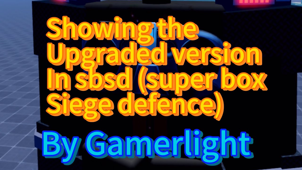 Showing the new characters from super box siege defence (in Roblox ...