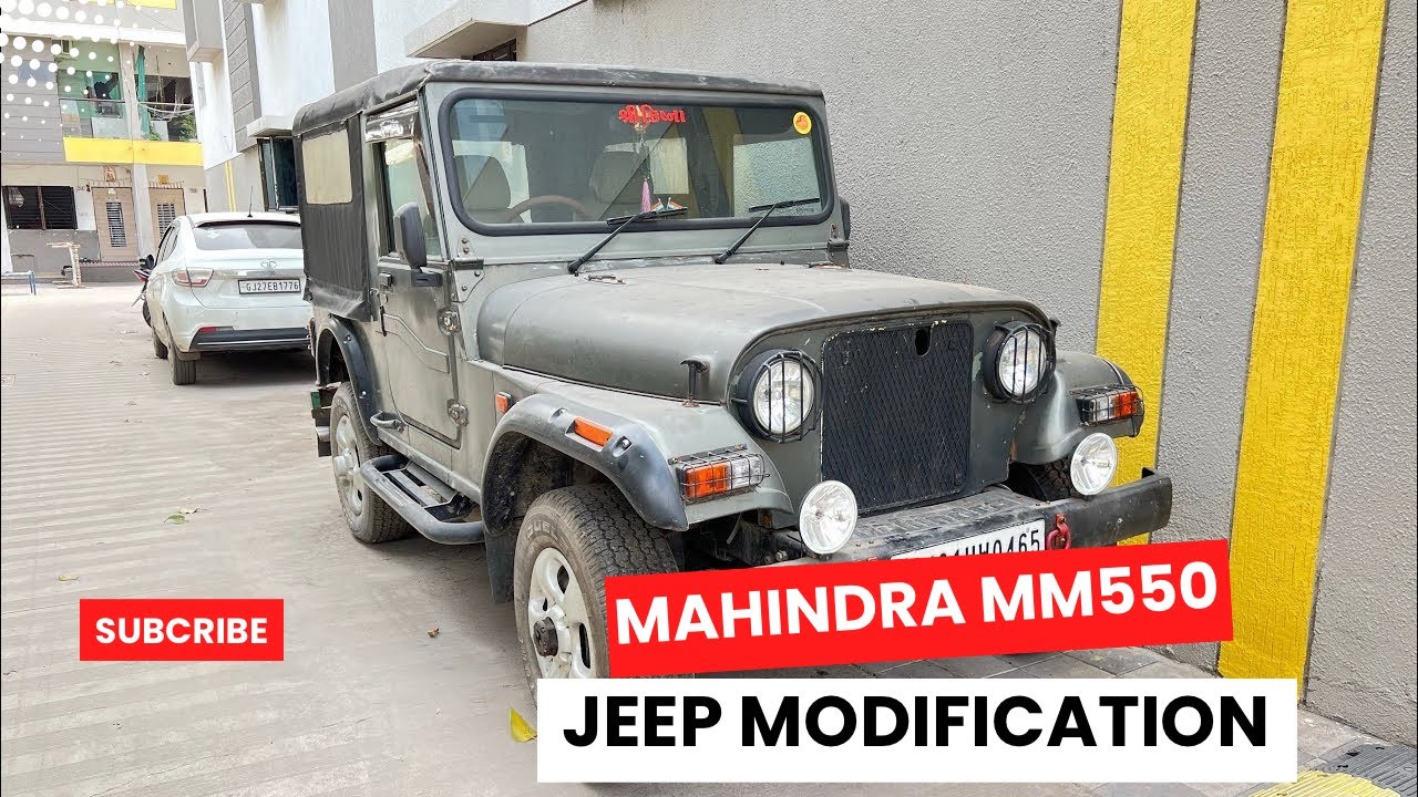 Mahindra jeep modification Mahindra JEEP Takes a WILD Modification Ride ...