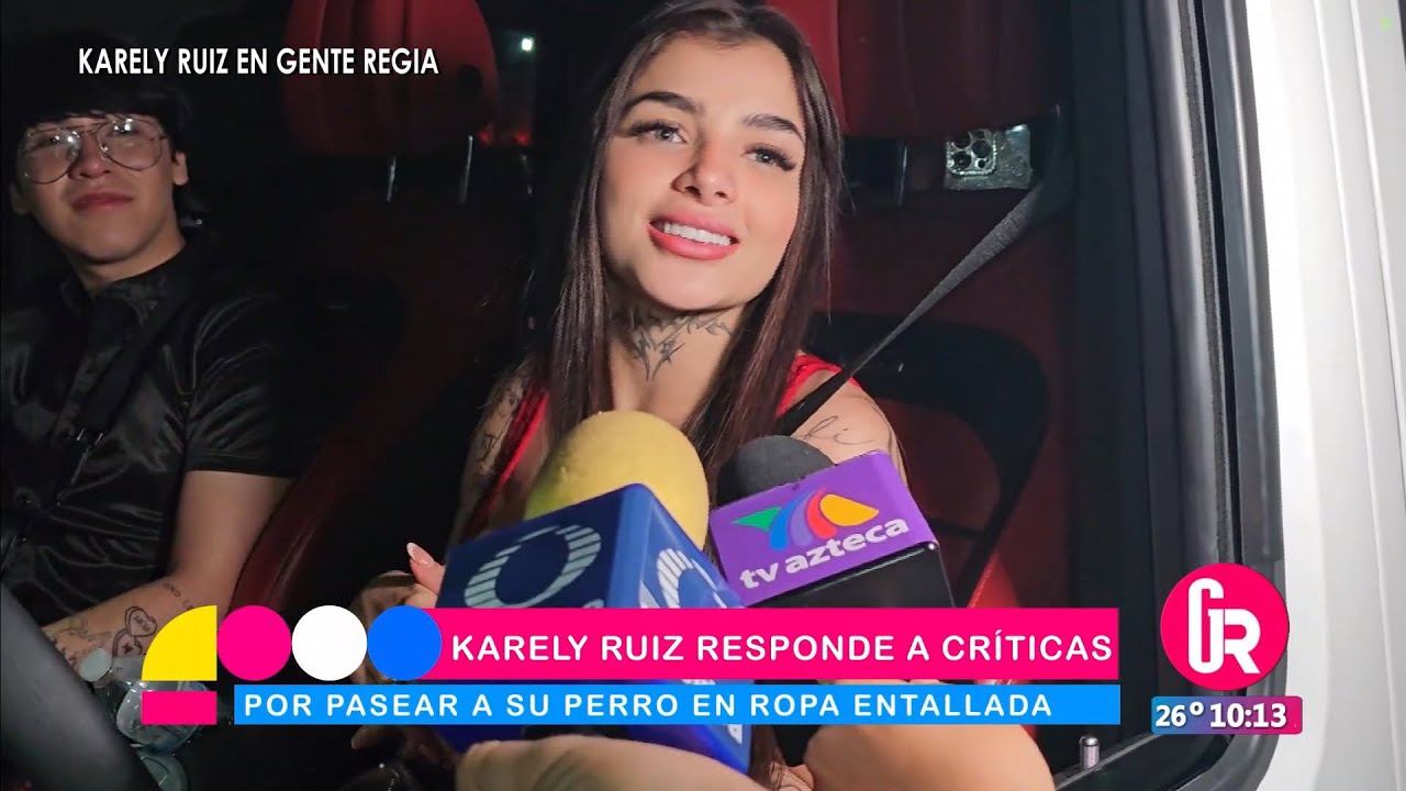 Karely Ruiz robó miradas durante la presentación de Pancho Barraza y Jerry Coronel | Gente Regia ...
