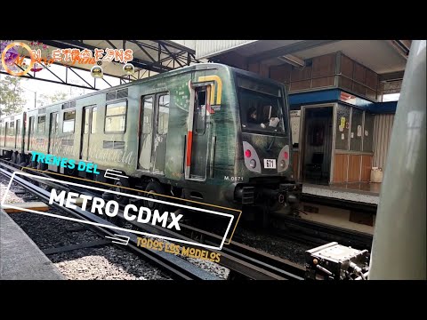 Trenes Del Metro CDMX Todos Los Modelos (Capítulo 2) HD