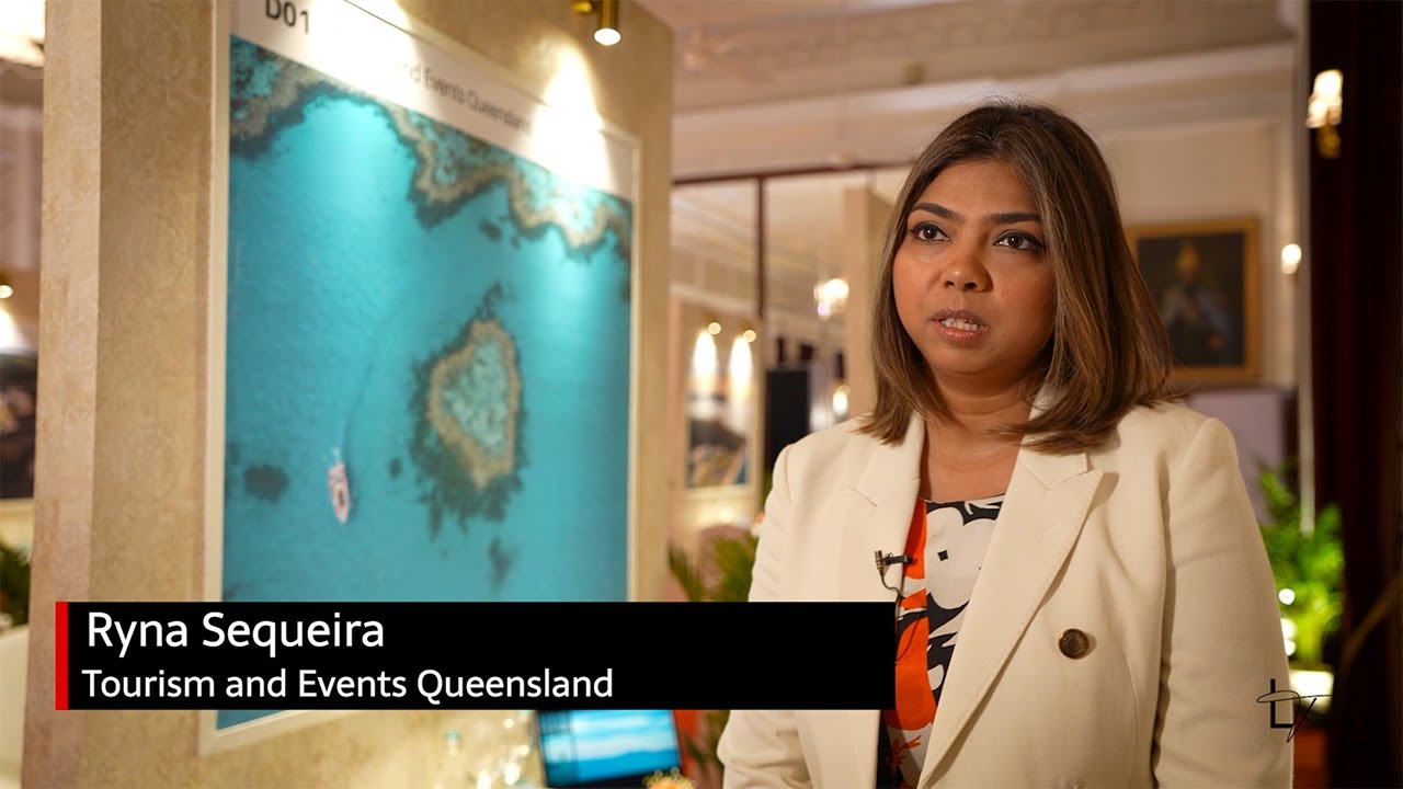 Ryna Sequeira, Tourism & Events Queensland, shares her experiences at Luxury Tribe - YouTube