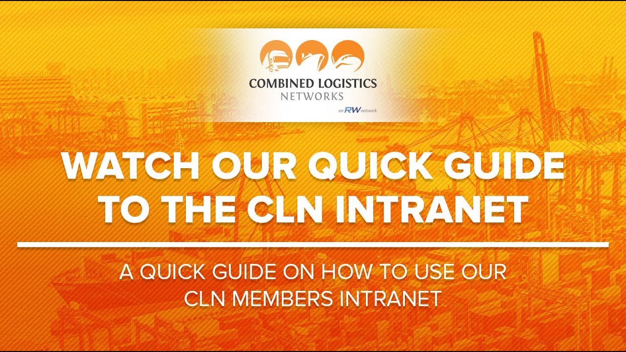 WATCH OUR QUICK GUIDE TO THE CLN INTRANET - YouTube