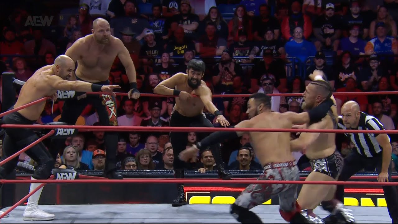 Blackpool Combat Club vs Lio Rush, Rocky Romero, TMDK AEW Collision Jun 15 2024 Full Match Part ...