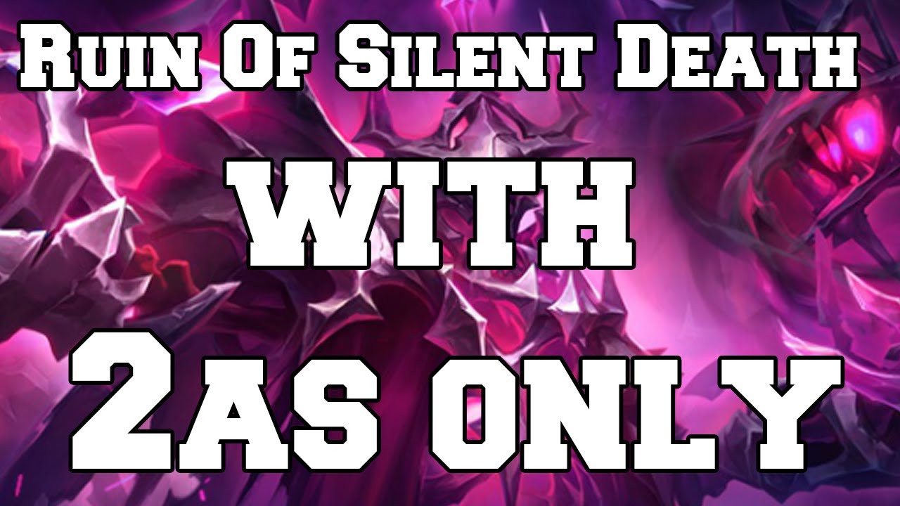 Ruin Of Silent Death With 2A ONLY - Summoners War - YouTube