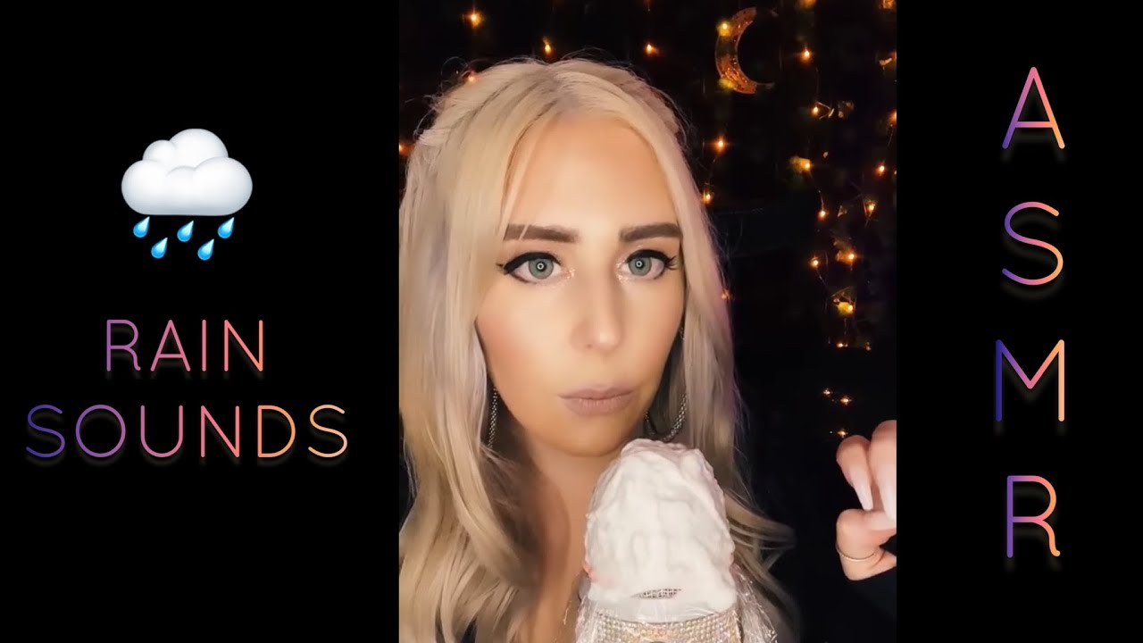 ASMR Rain sounds looped 🌧☔️ for tingles, sleep, relaxation, studying ...