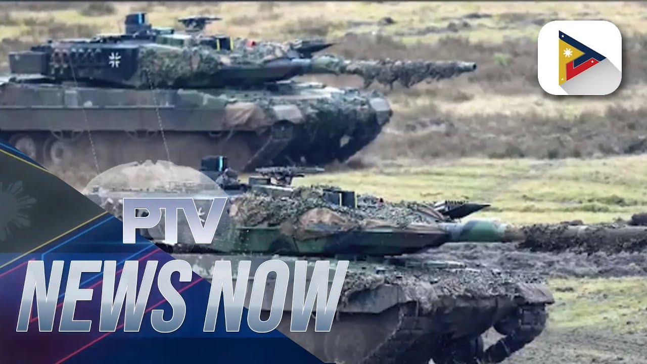 Leopard tank deployment in Ukraine for defensive purpose - YouTube