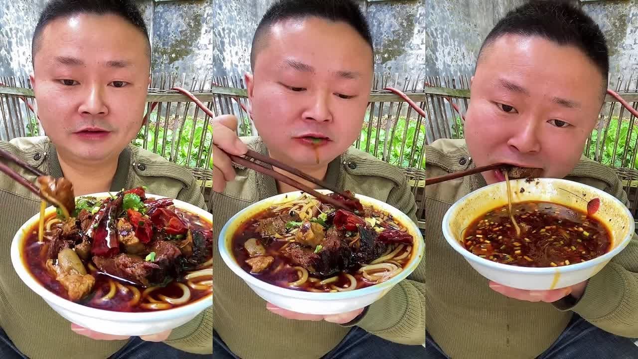ASMR BANGBANG ! Chinese Food Mukbangers. Eating Sound, Yummy China Food ...