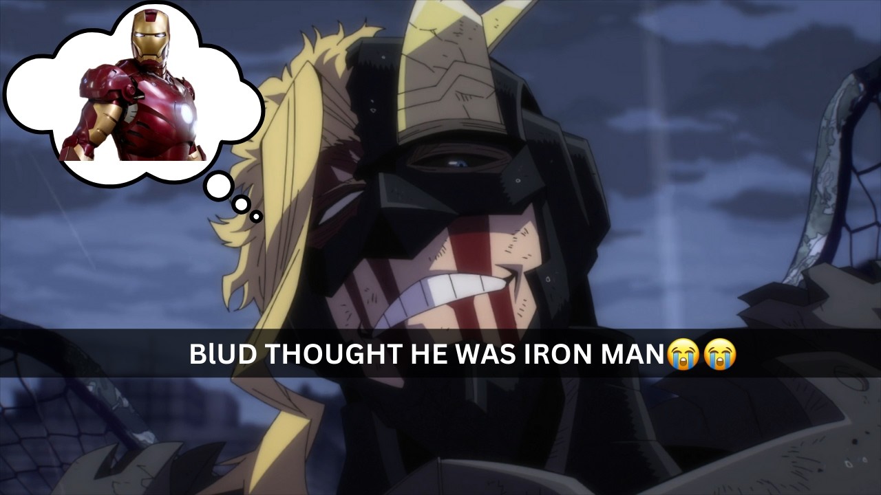 That Time All Might Became Iron Man For 7 Minutes - YouTube