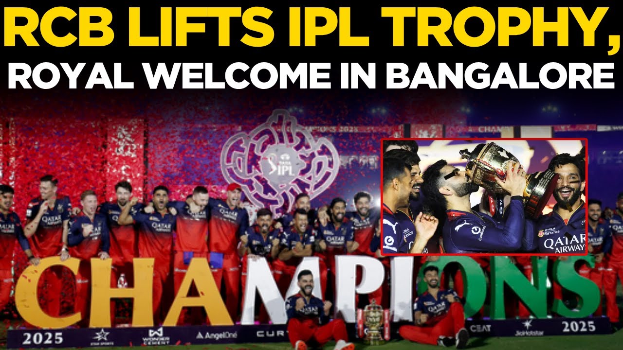 RCB Victory Parade LIVE: Watch Royal Challengers Bengaluru IPL 2025 Win ...