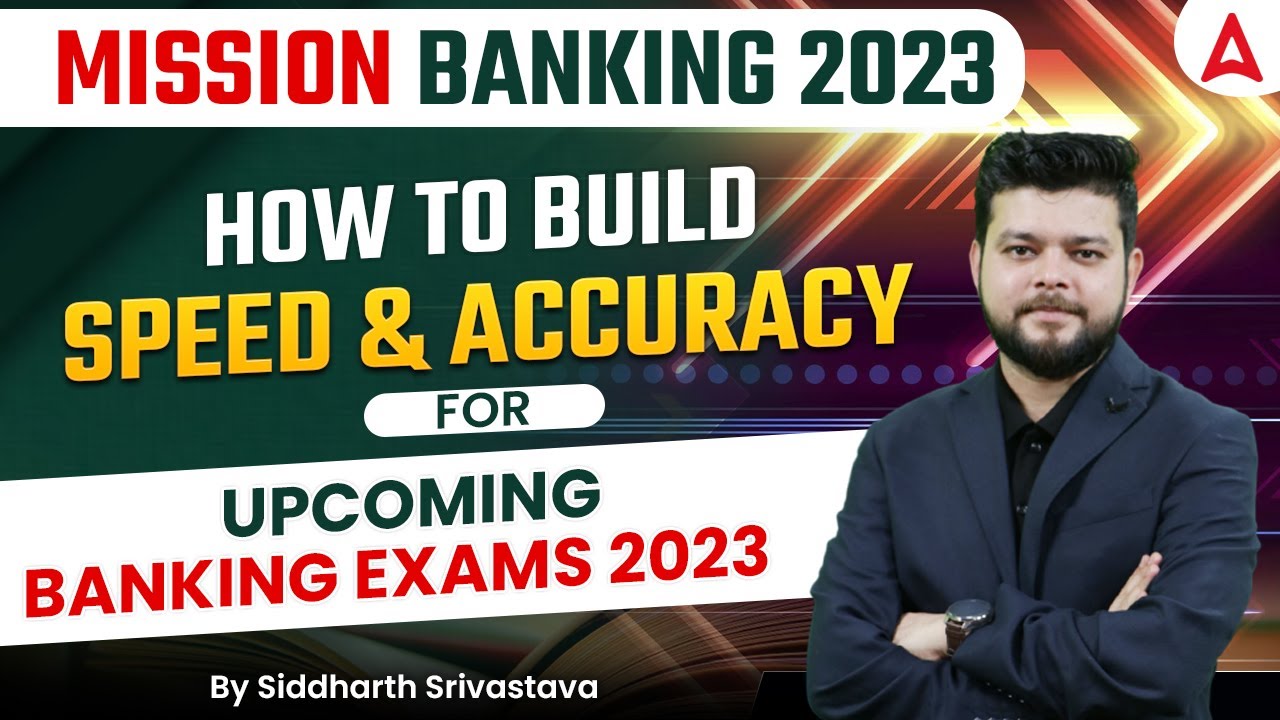 How to Increase Speed and Accuracy for Upcoming Bank Exams 2023 - YouTube