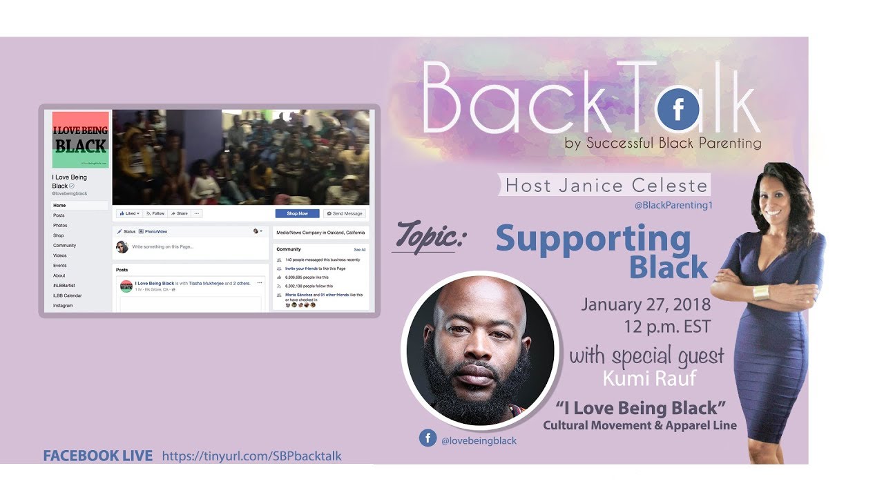 BACKTALK: I Love Being Black Founder, Kumi Rauf - YouTube