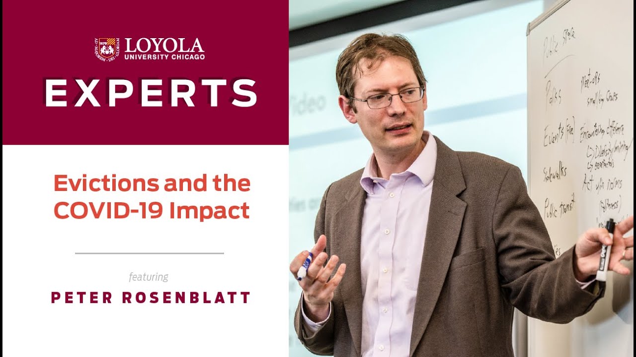 Peter Rosenblatt: Evictions and the COVID-19 Impact - YouTube